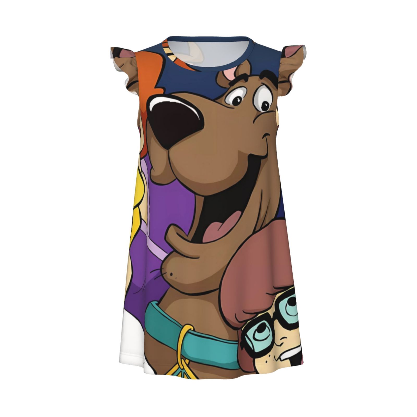 Gokiu Scooby-Doo Girls Nightgowns Princess Nightgown Toddler Sleepwear ...