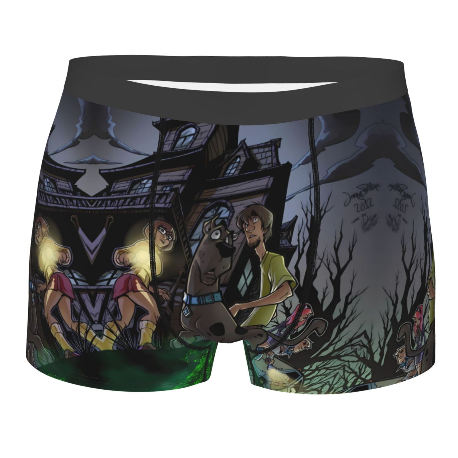 Gokiu Scooby-Doo Mens Underwear Moisture Wicking Boxer Briefs Ultimate ...