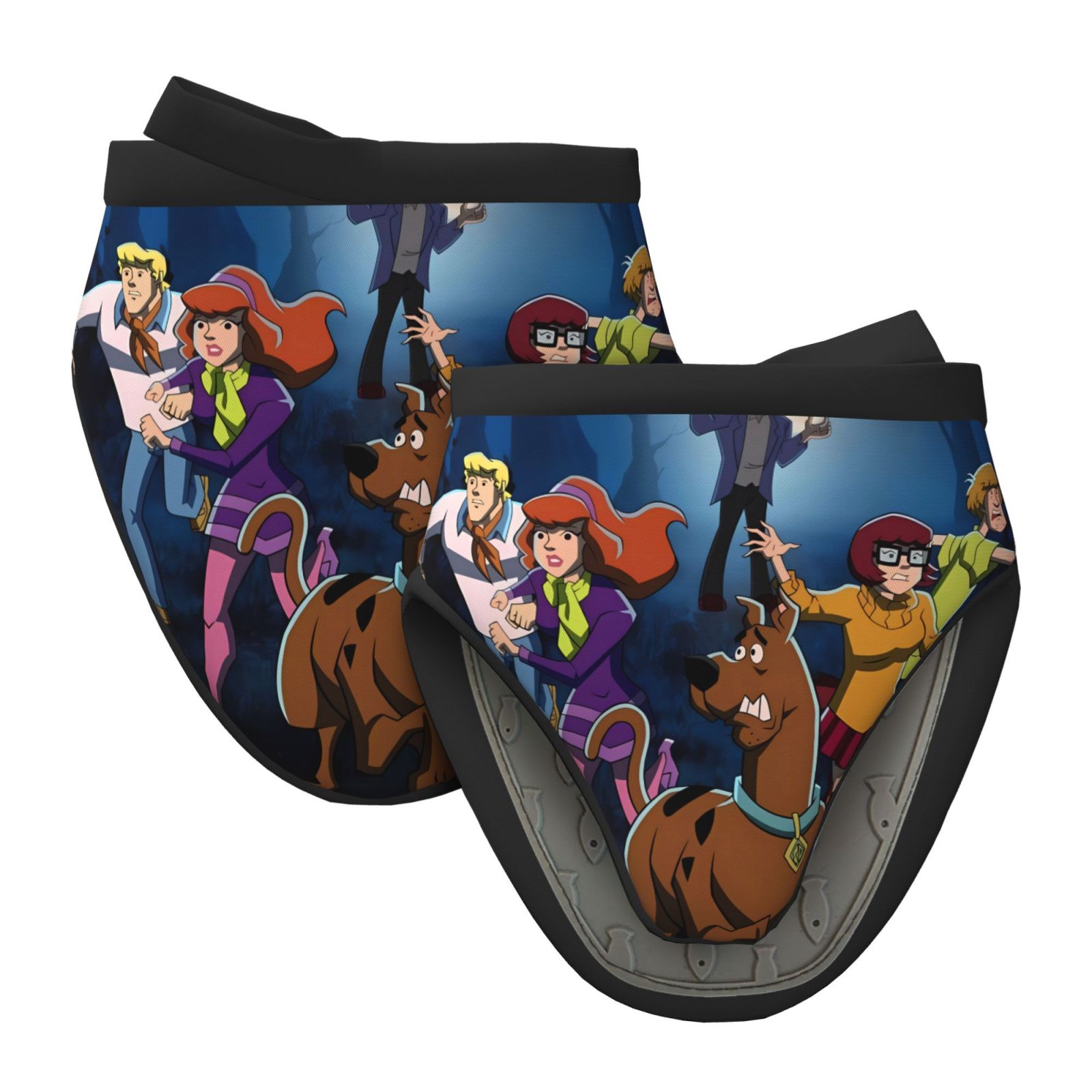 Gokiu Scooby-Doo Mini Oven Mitts Silicone Little Kitchen Gloves Heat ...