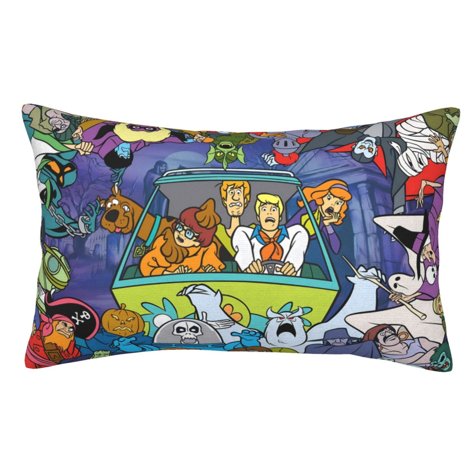 Gokiu Scooby-Doo Pillowcase for Hair and Skin, Plush Pillow Cases 14 ...
