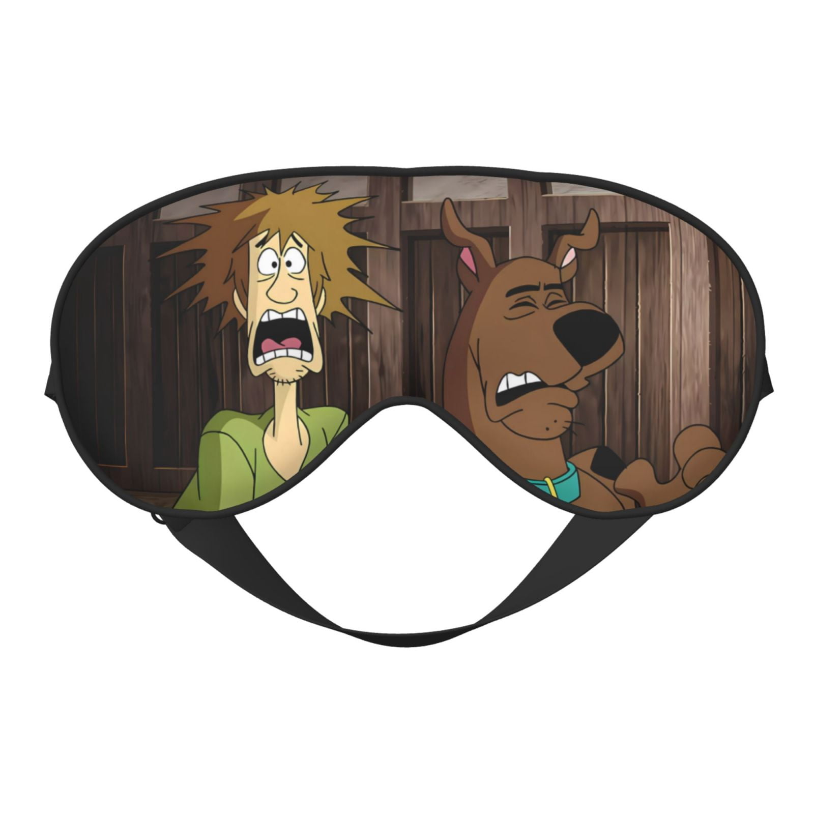 Gokiu Scooby-Doo for Sleep Mask Adjustable Double -Sided Eye Mask Soft ...