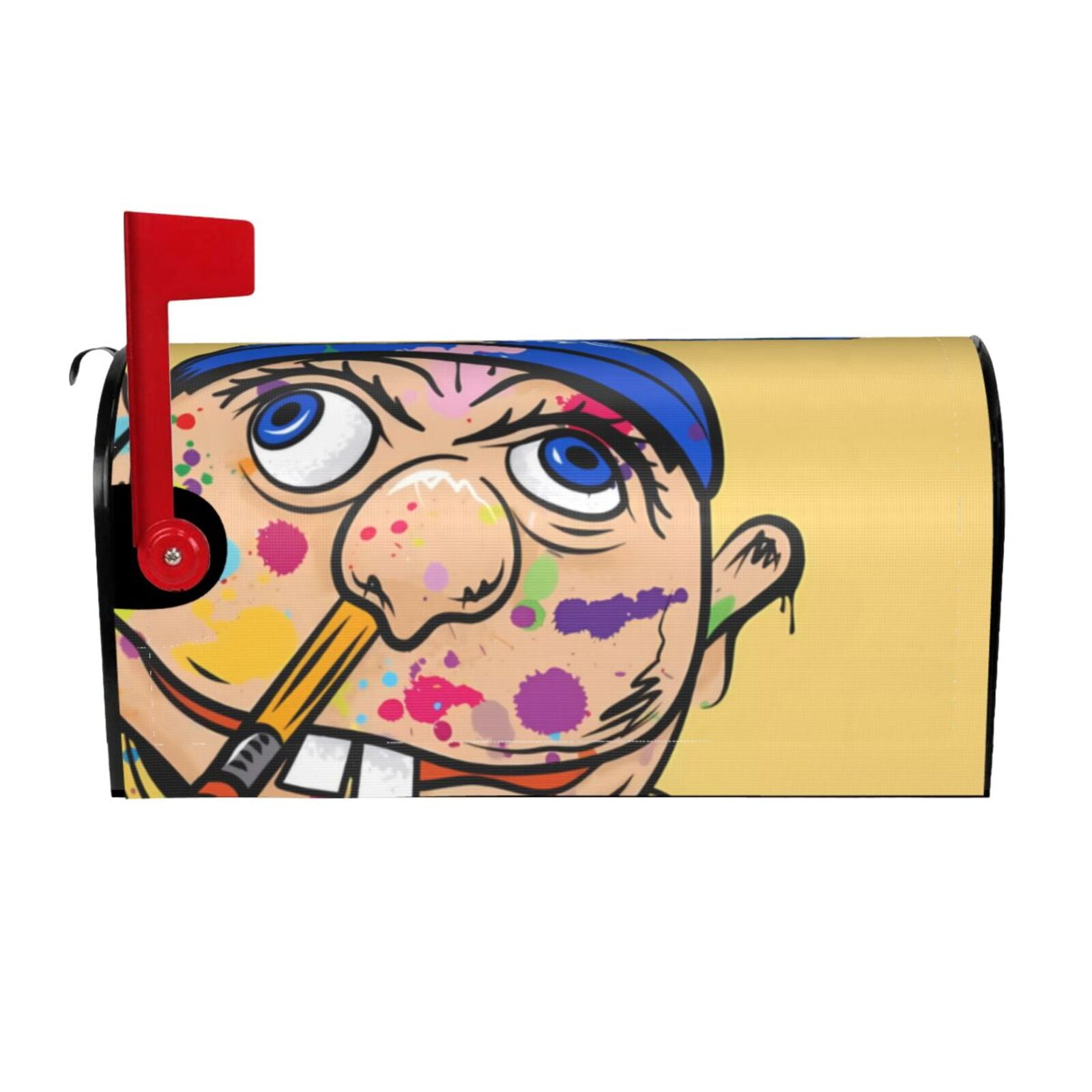 Gokiu Sml Jeffy for Mailbox Covers Standard Size 21x18 in Magnetic ...