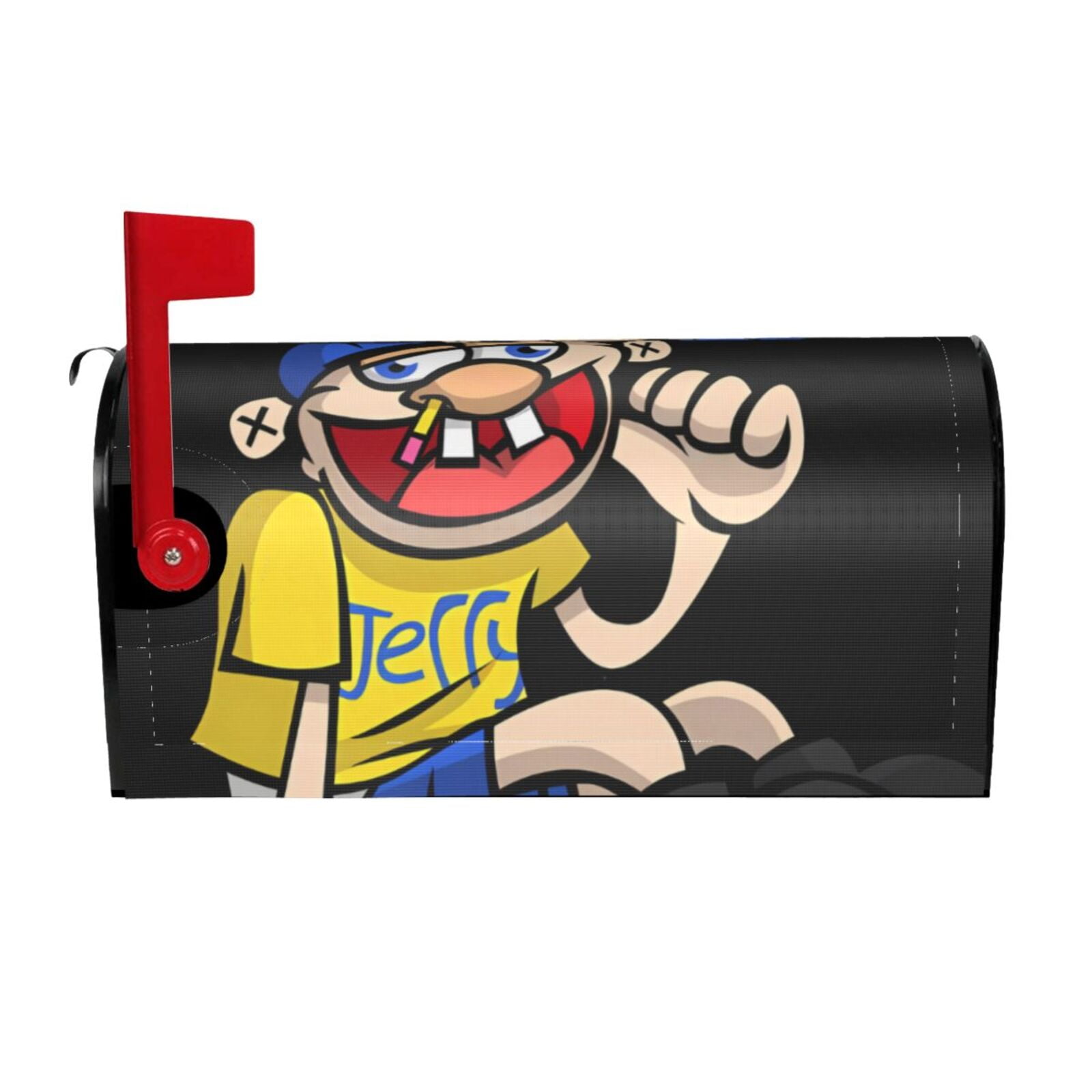 Gokiu Sml Jeffy for Mailbox Covers Standard Size 21x18 in Magnetic ...