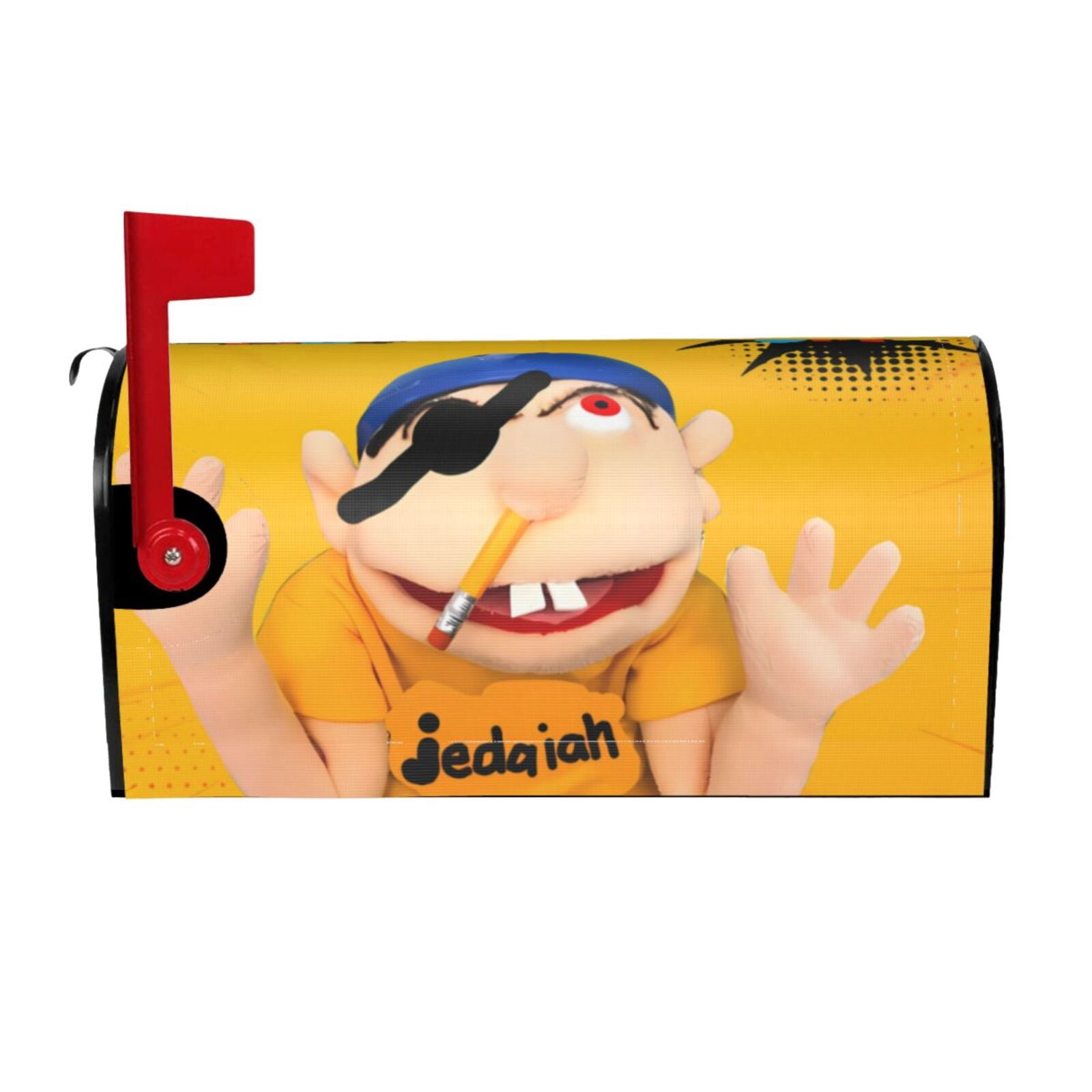 Gokiu Sml Jeffy for Mailbox Covers Standard Size 21x18 in Magnetic ...