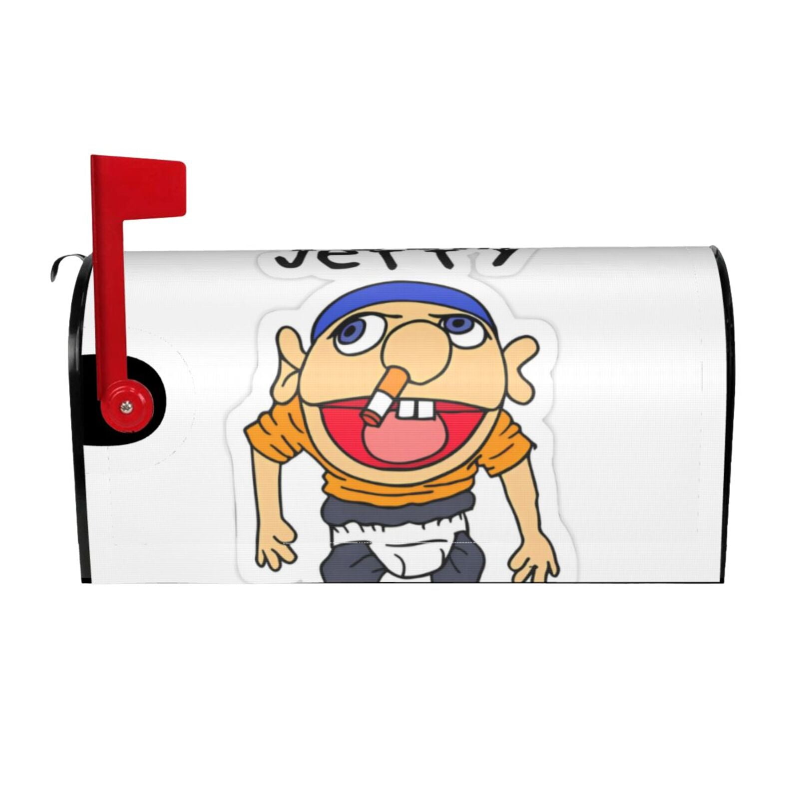 Gokiu Sml Jeffy for Mailbox Covers Standard Size 21x18 in Magnetic ...