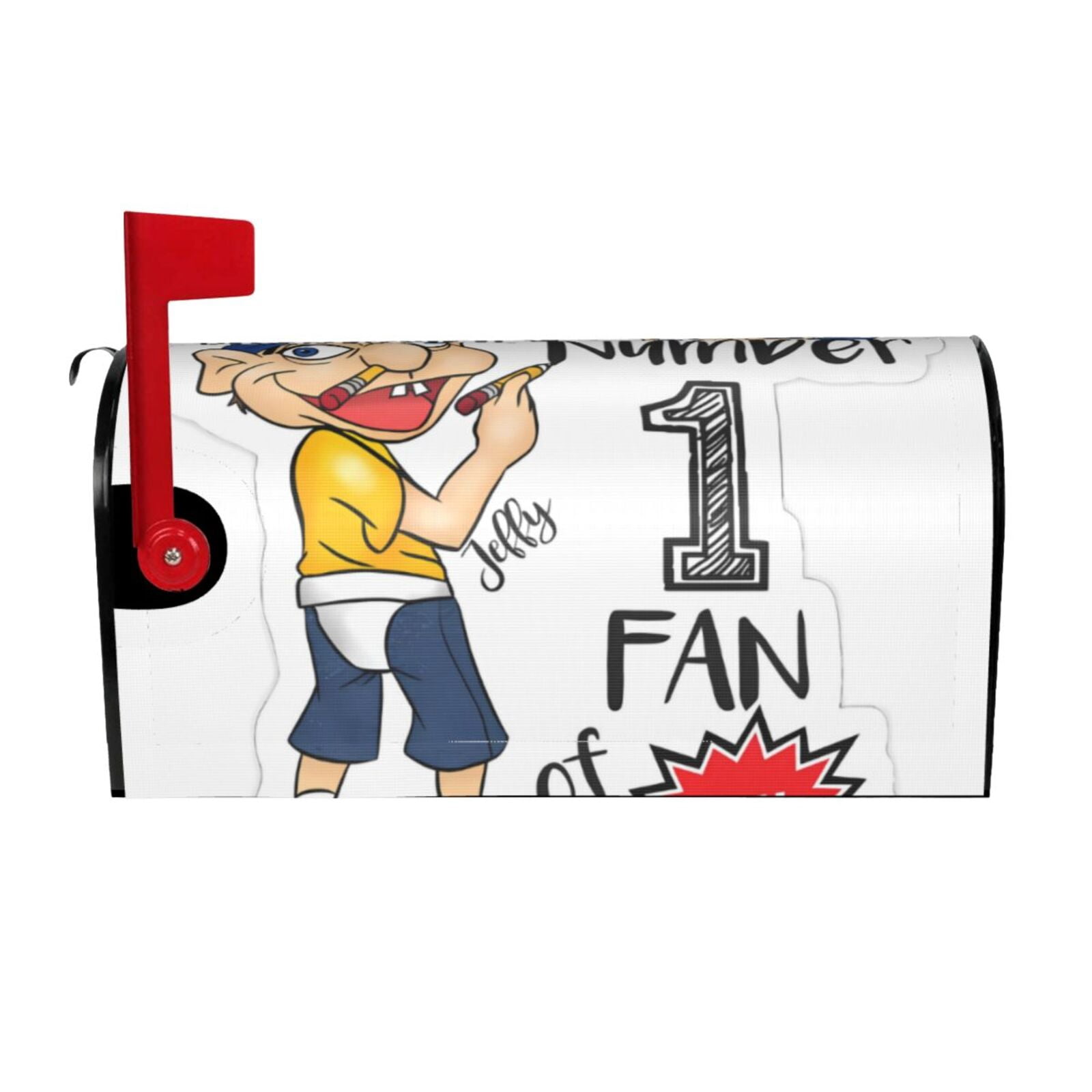 Gokiu Sml Jeffy for Mailbox Covers Standard Size 21x18 in Magnetic ...