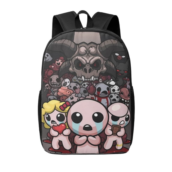 Gokiu The Binding of Isaac for Backpack Casual School Backpack Large ...