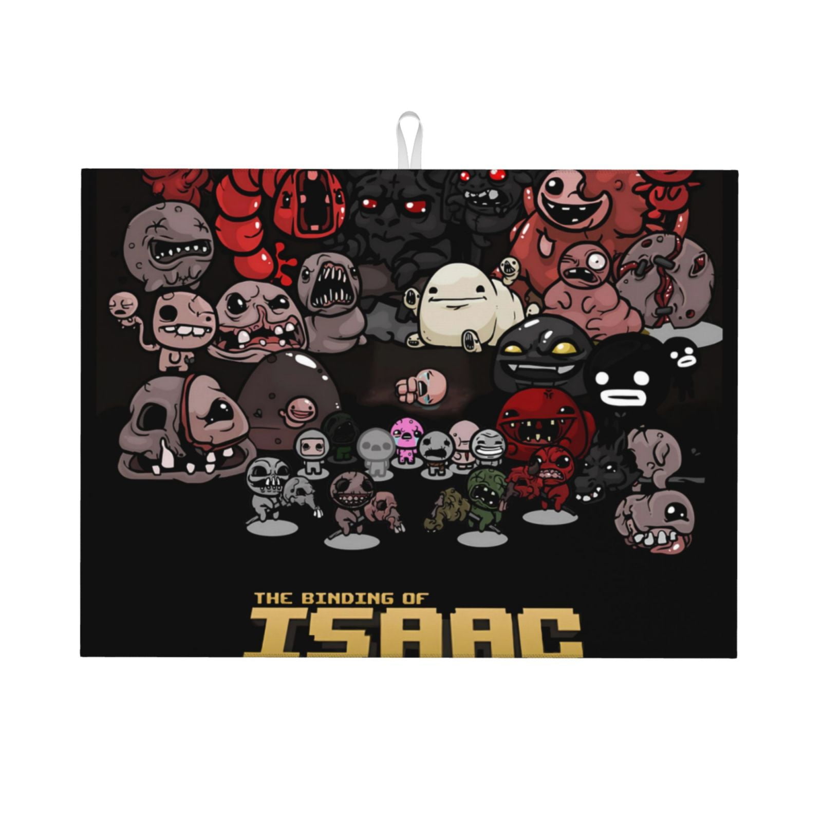 Gokiu The Binding of Isaac for Microfiber Dish Drying Mat Large 18" x ...
