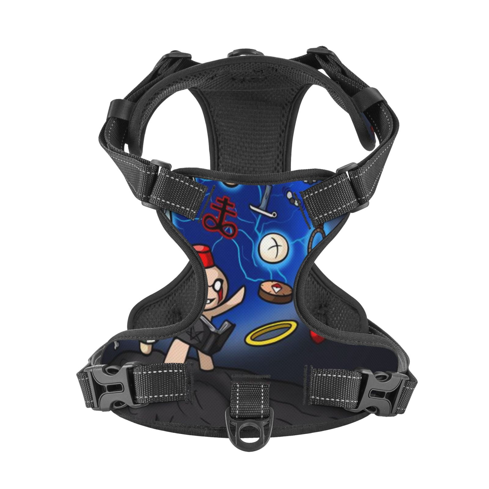 Gokiu The Binding of Isaac for No Pull Dog Harness, Reflective ...