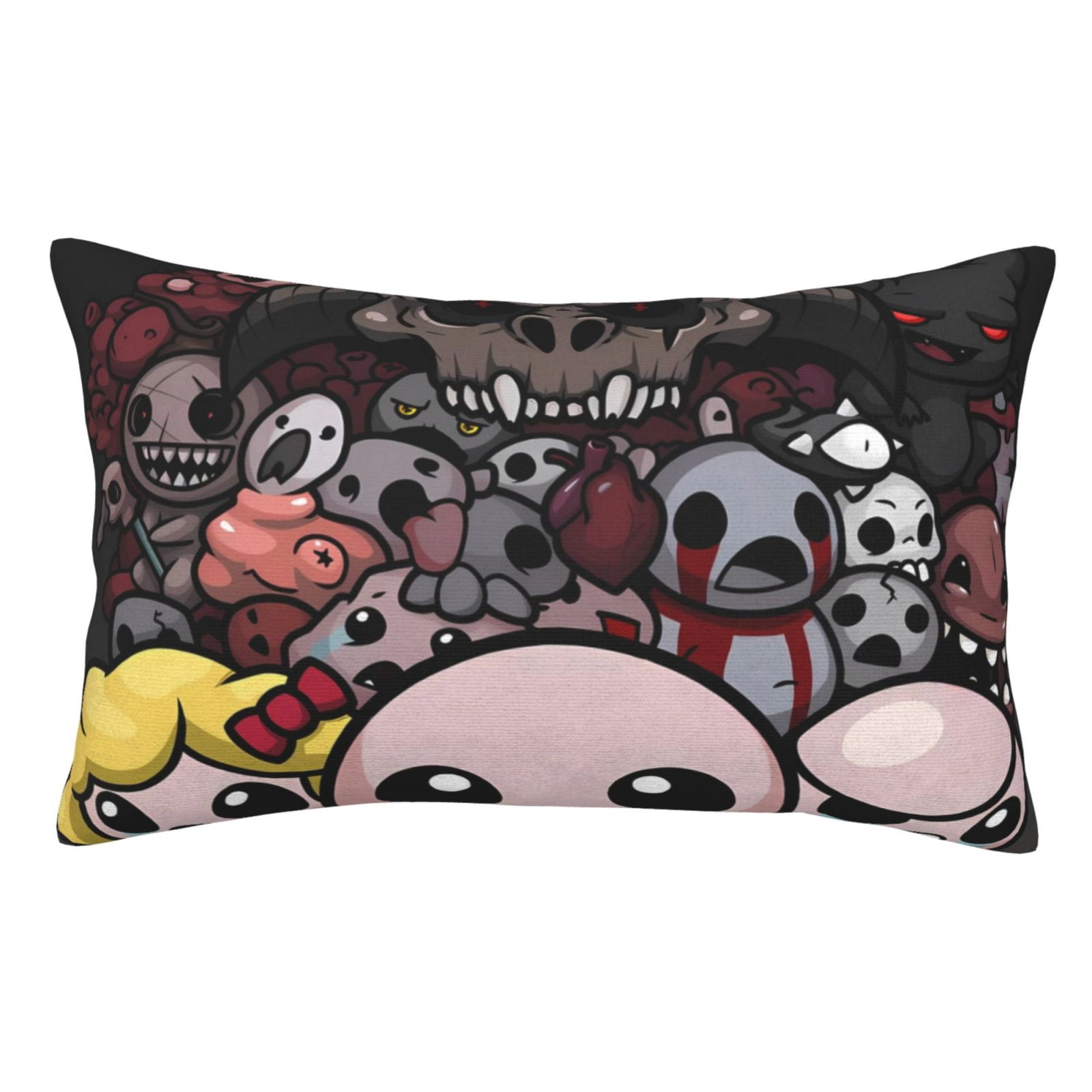 Gokiu The Binding of Isaac Pillowcase for Hair and Skin, Plush Pillow ...