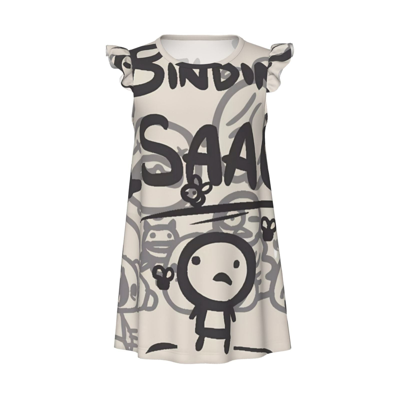 Gokiu The Binding of Isaac Girls Nightgowns Princess Nightgown Toddler ...