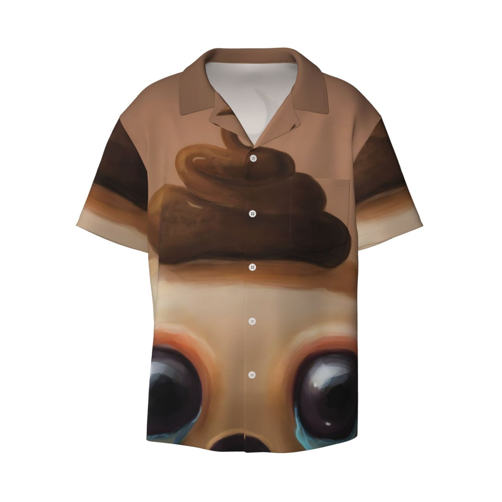 Gokiu The Binding of Isaac Men's Button Down Shirts Short Sleeve Casual ...