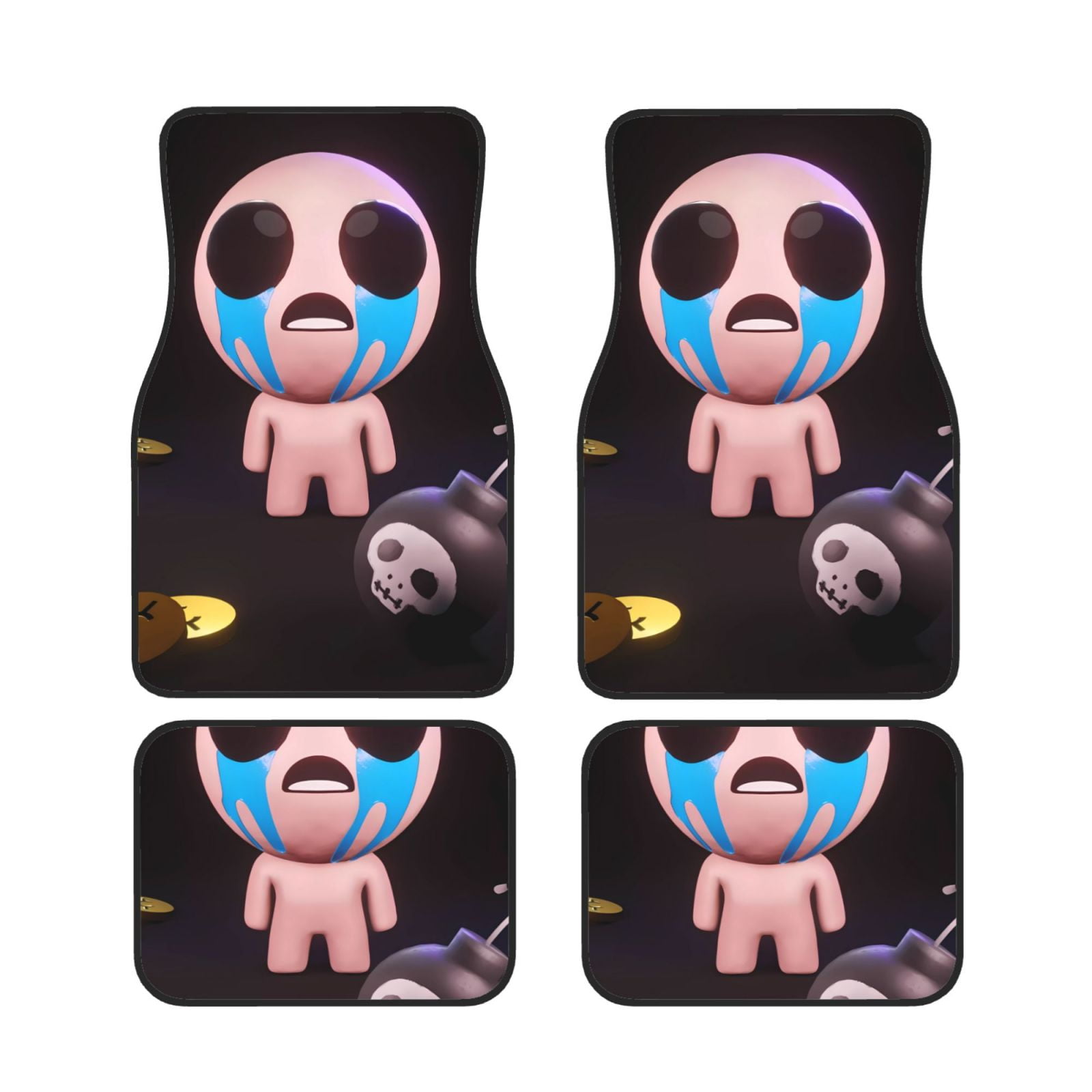 Gokiu The Binding of Isaac for Car Floor Mats Set of 4 Universal Fit ...