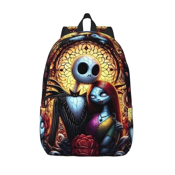 Gokiu The Nightmare Before Christmas Backpack Large Capacity Casual ...