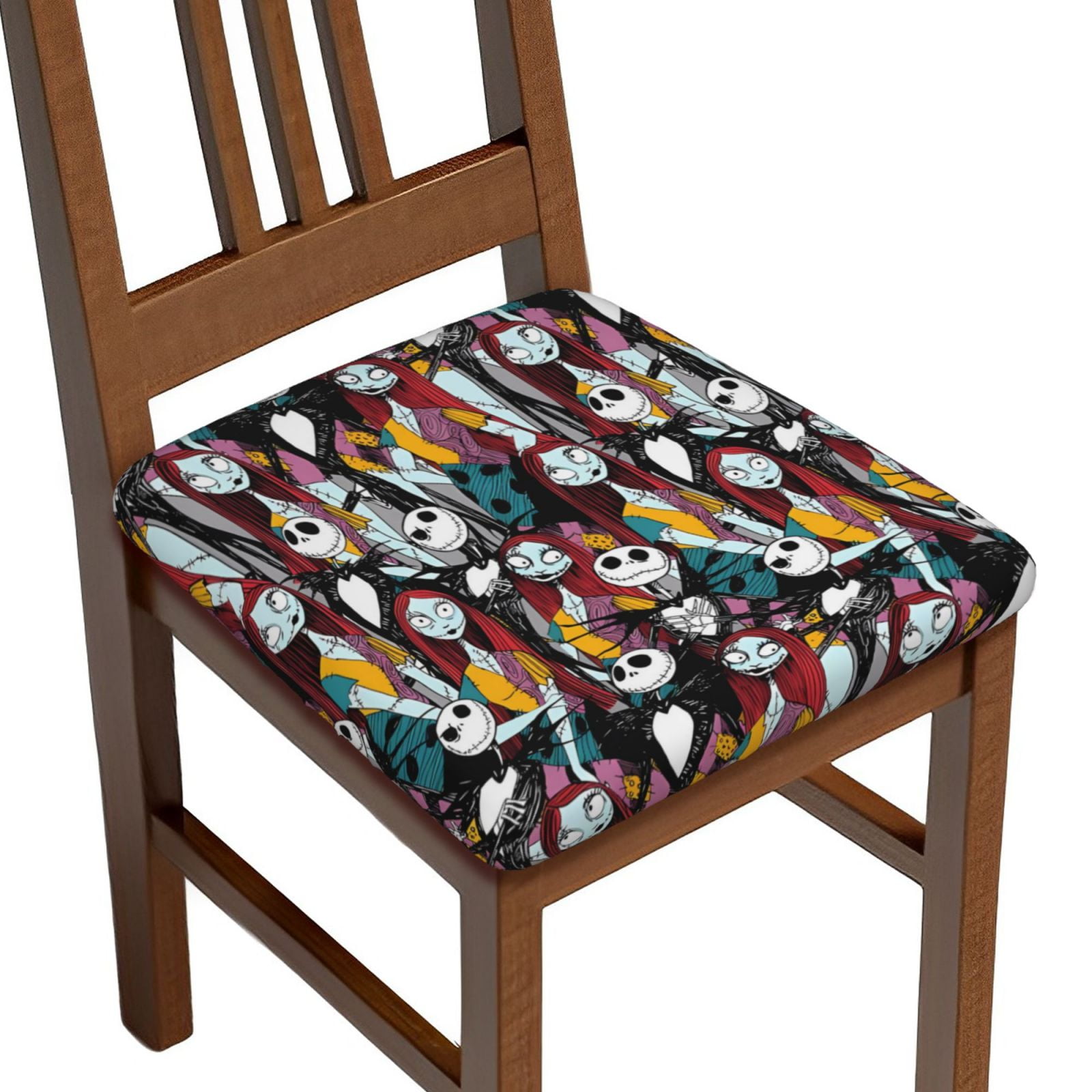 Gokiu The Nightmare Before Christmas Seat Covers for Dining Room Chair ...