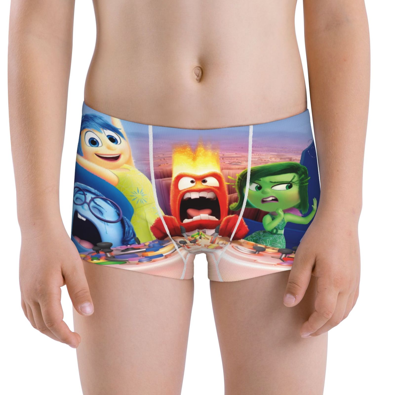 Gokiu inside out 2 Boys' and Toddler Underwear Comfort Flex Waistband Boxer Briefs - Walmart.com