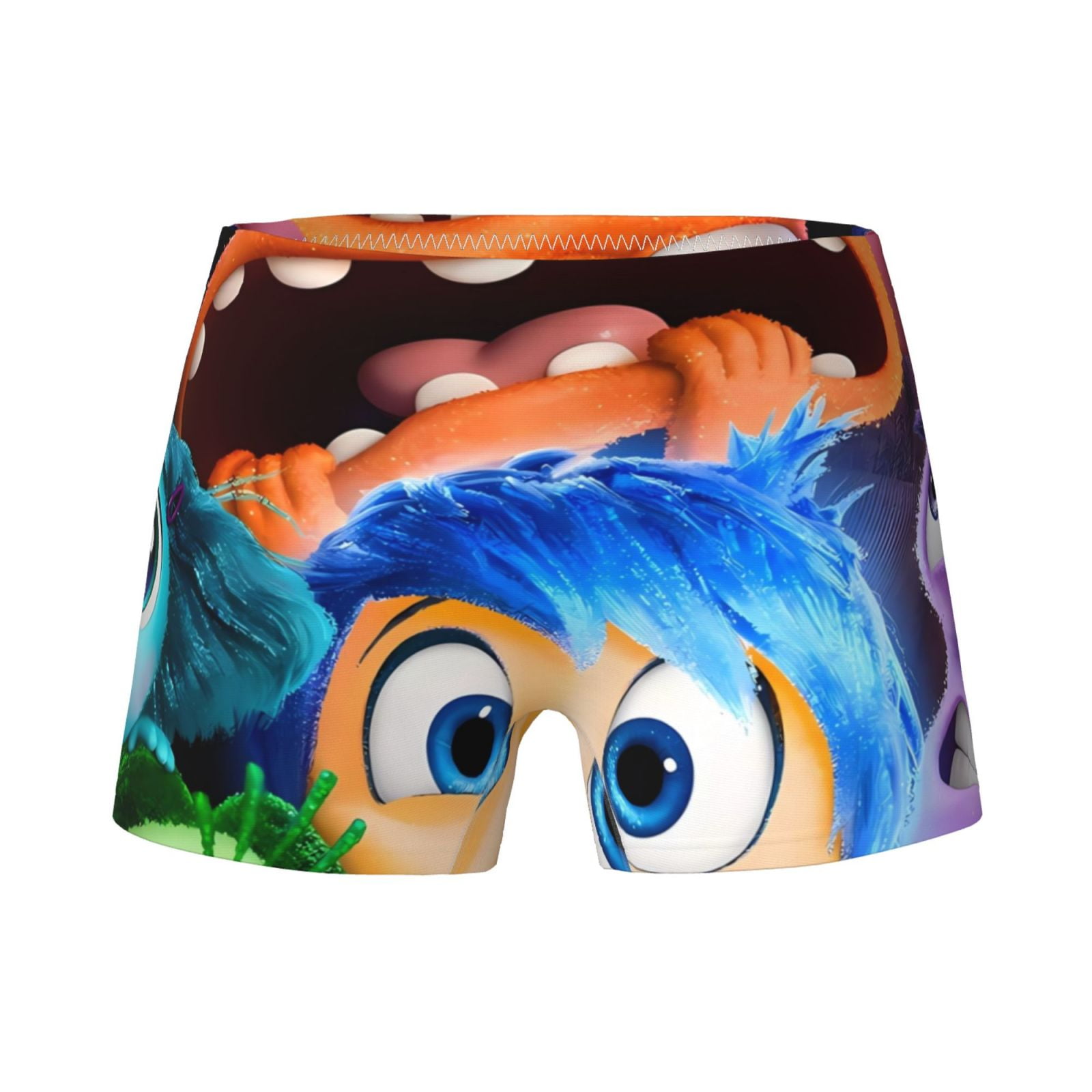 Gokiu inside out 2 Girls Cotton Underwear Boyshort Panties Soft Boxer ...