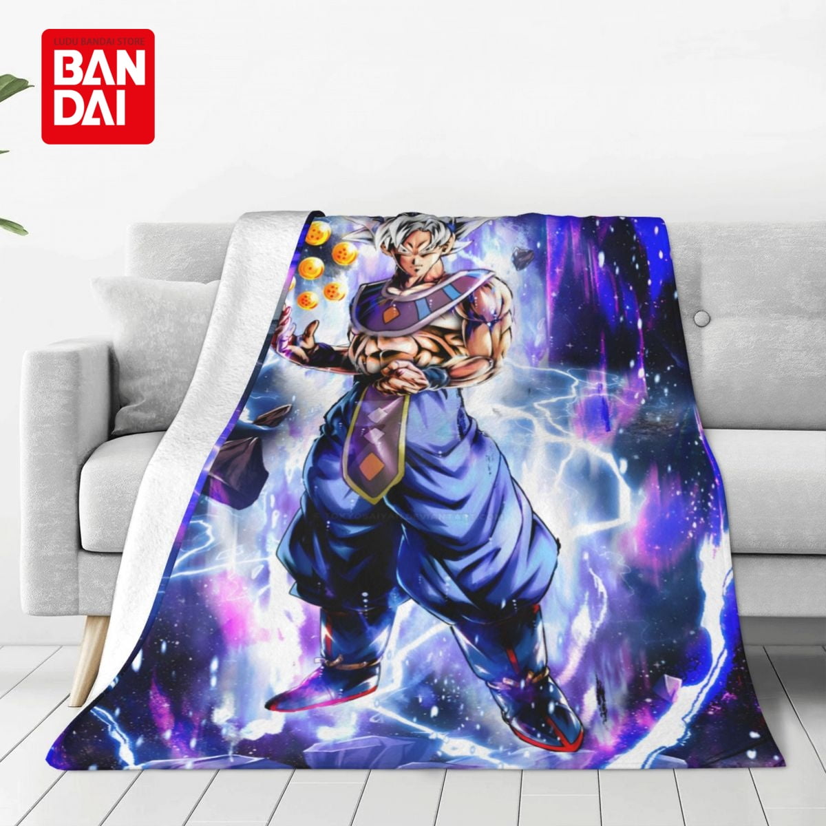Goku Anime Dragonball Z Throw Blankets On Bed Sofa Air Condition