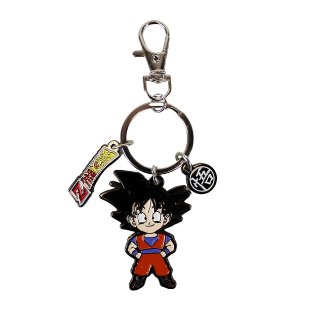 Goku Dragon Ball Multi-Charm Enamel Keychain - Walmart Business Supplies