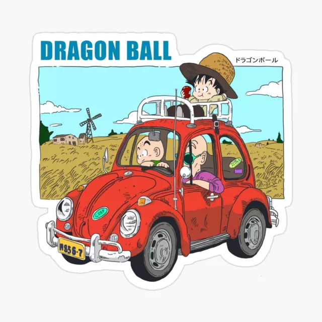 Goku Dragon Ball Retro Sticker For Car, Truck Sticker Phone Decal Water ...