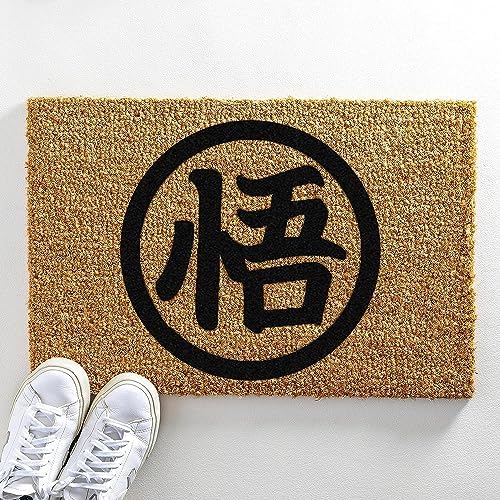 Goku Kanji Symbol Doormat Doormat Indoor Entrance Bathmat Doormat Home ...
