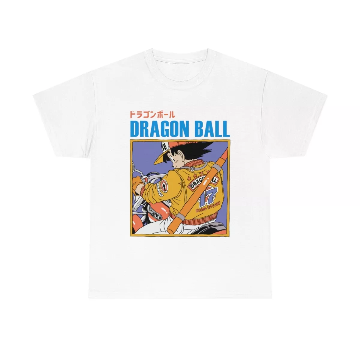Goku Riding a motocycle Dragon T-shirt,anime,dbz,gohan,super saiyan ...
