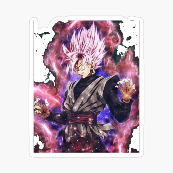 Goku Rose Official Sticker For Car, Truck Sticker Phone Decal Water ...