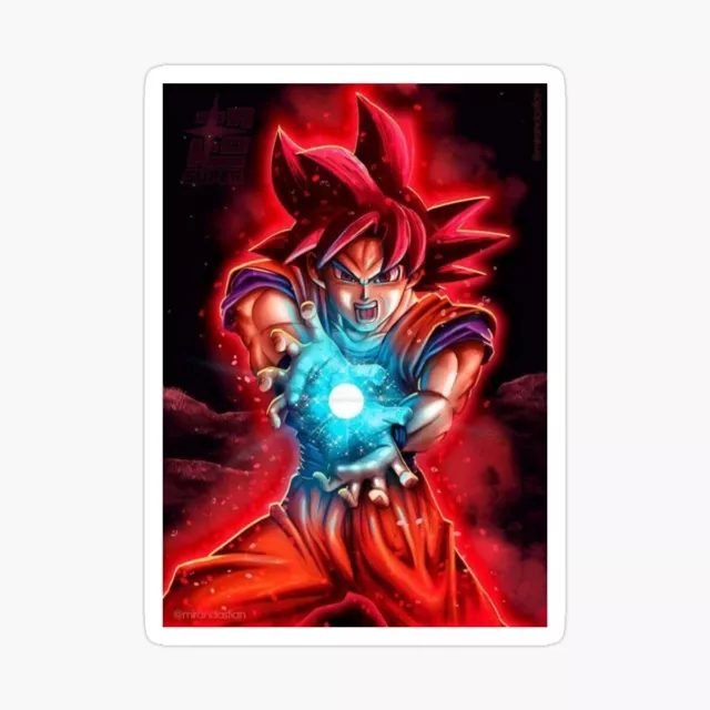 Goku Sticker For Car, Truck Sticker Phone Decal Water Bottle Stickers ...