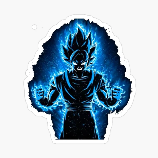 Goku Sticker For Car, Truck Sticker Phone Decal Water Bottle Stickers ...