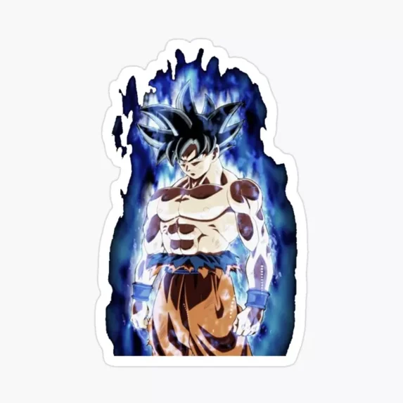 Goku Ultra Instinct Sticker For Car, Truck Sticker Phone Decal Water ...