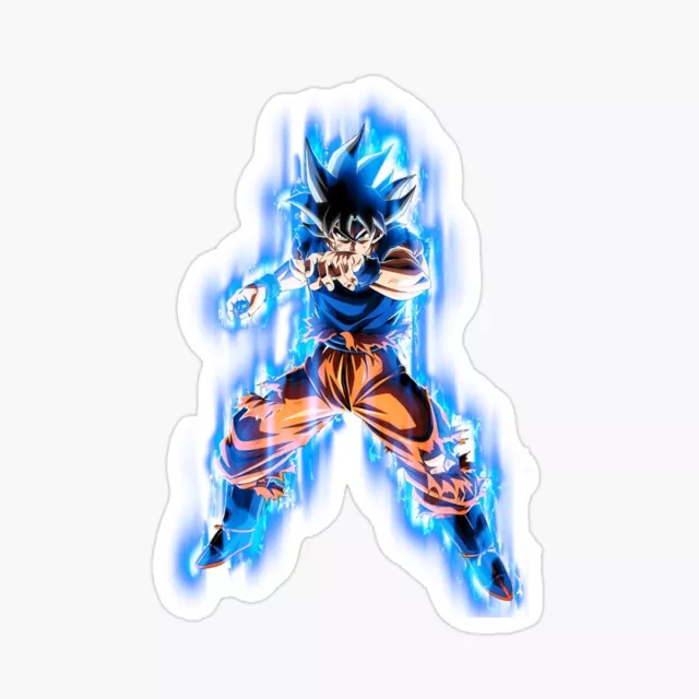 Goku Ultra Instinct Sticker For Car, Truck Sticker Phone Decal Water ...