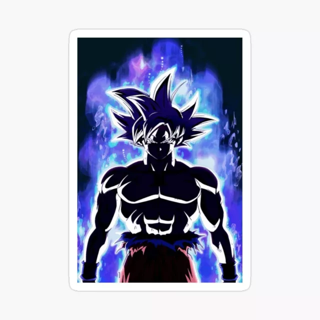 Goku ( Ultra Instinct ) Sticker For Car, Truck Sticker Phone Decal ...