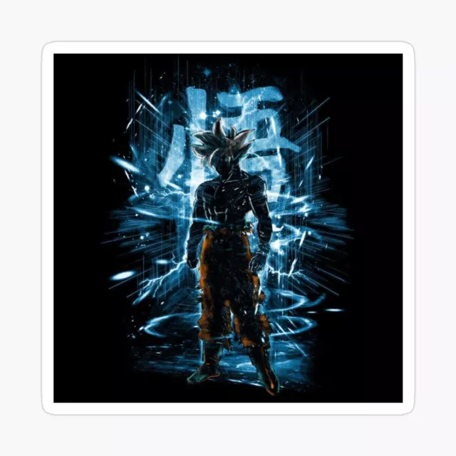 Goku ( Ultra Instinct ) Sticker For Car, Truck Sticker Phone Decal ...