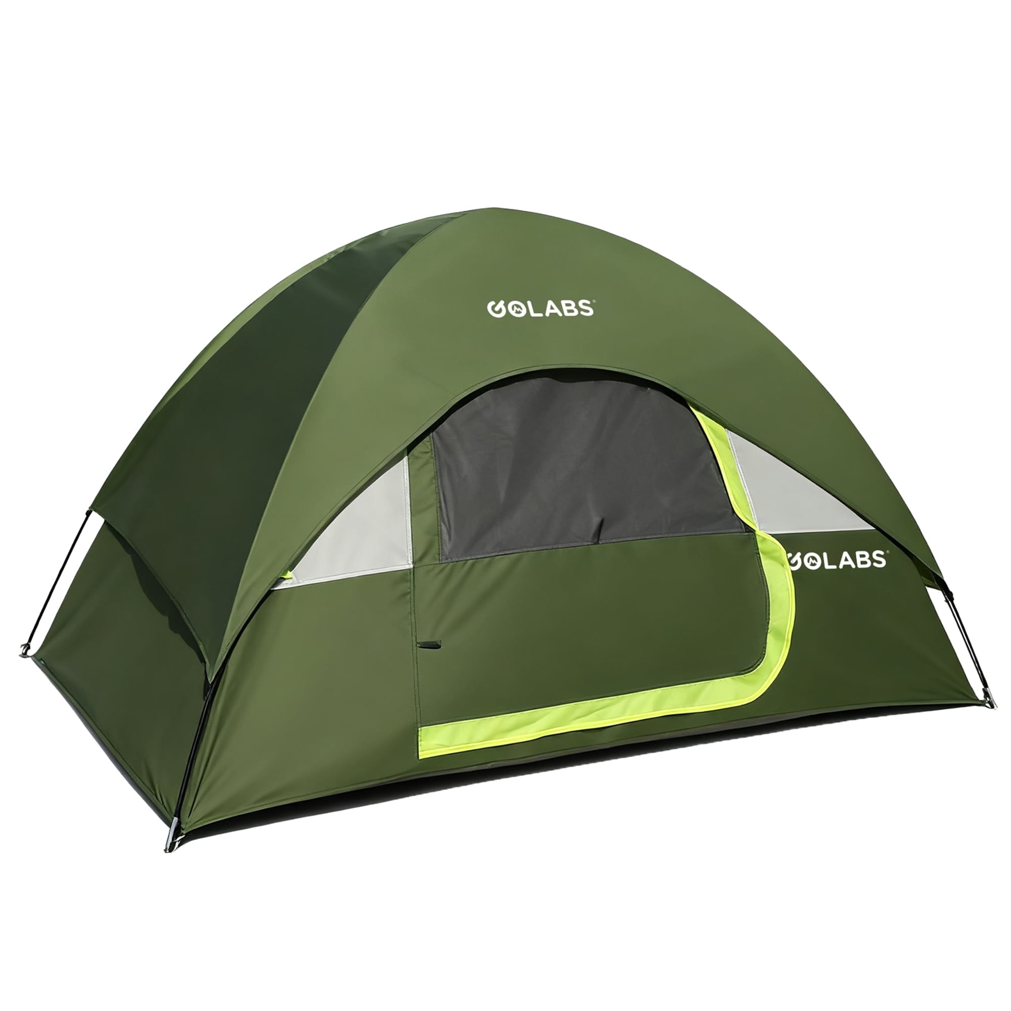 Golabs CT1 2 Person Camping Tent, 3 Min Easy Setup, PU1500mm Waterproof ...