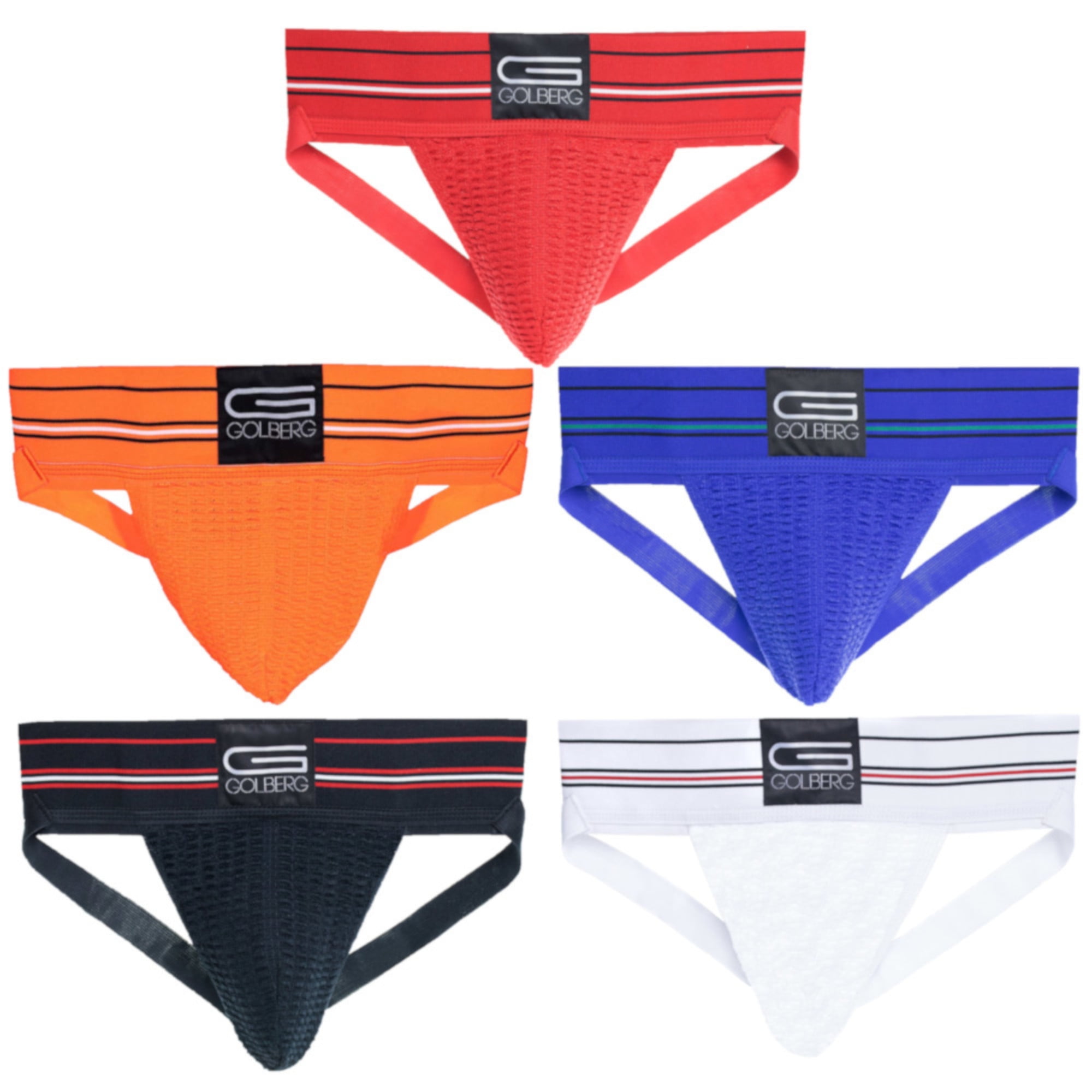 Golberg Men's Jockstrap Underwear - Athletic Supporter - Adult and ...