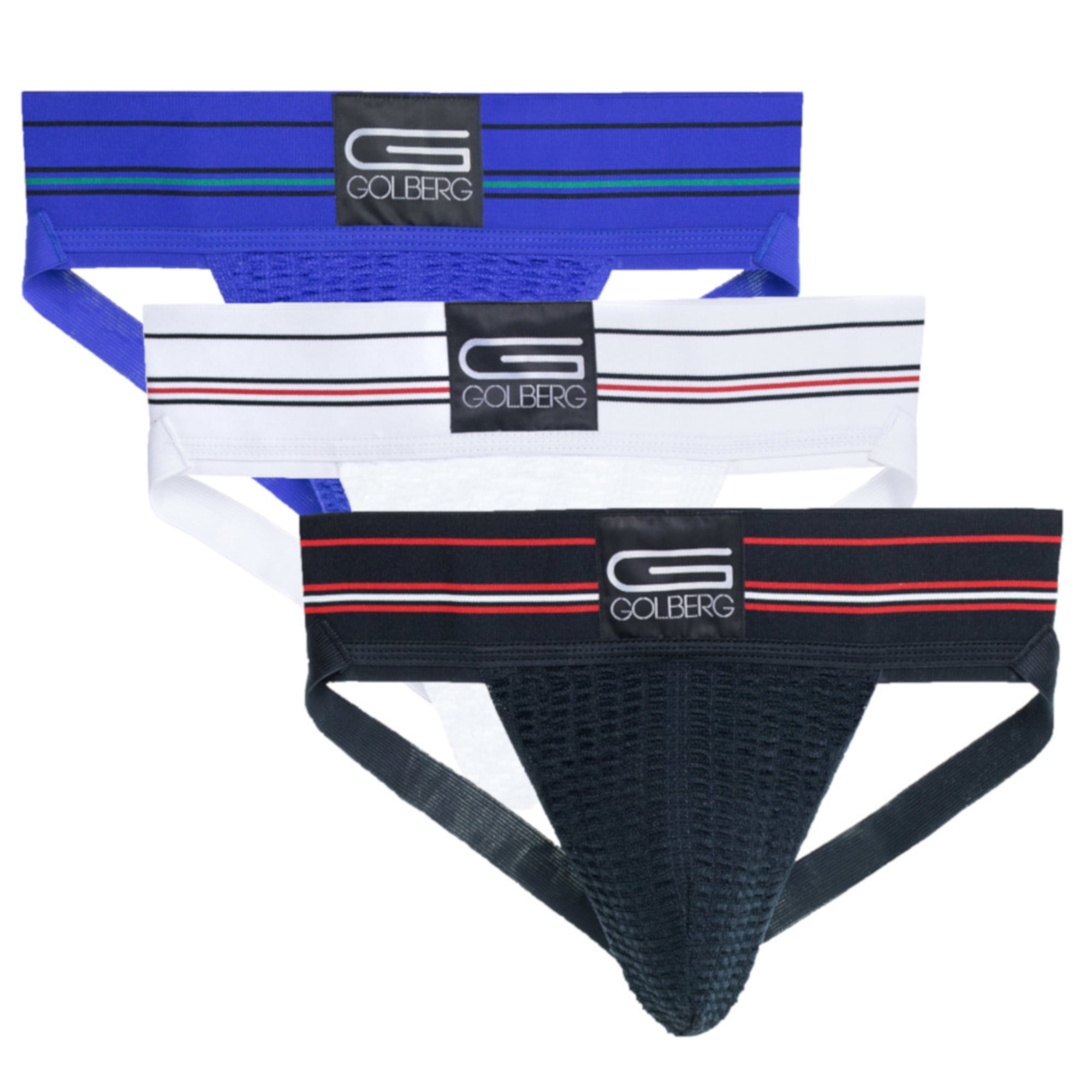Golberg Men's Jockstrap Underwear - Athletic Supporter - Adult and ...