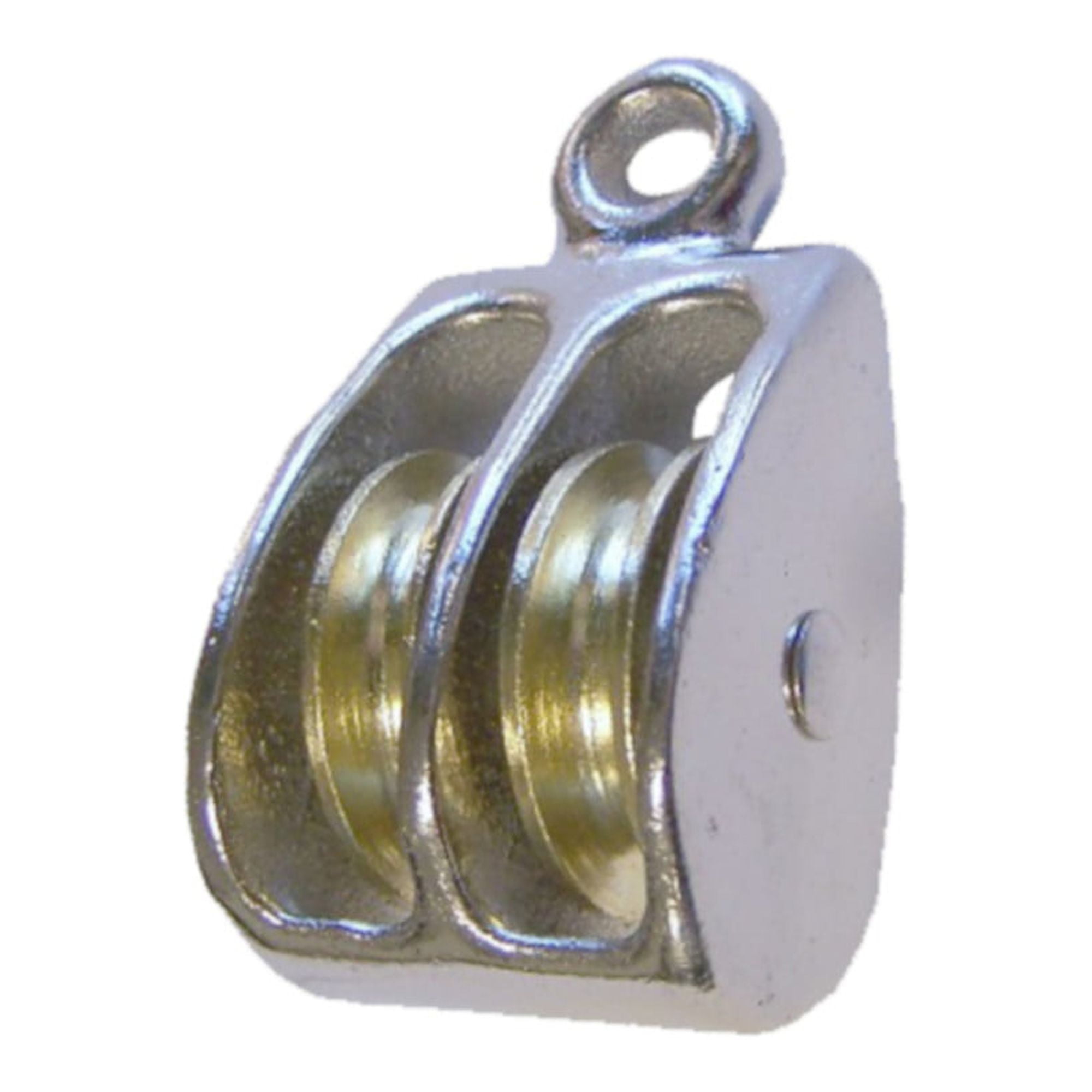 Golberg Rigid Eye Double Steel Wheel Pulley in Multiple Sheave Sizes ...