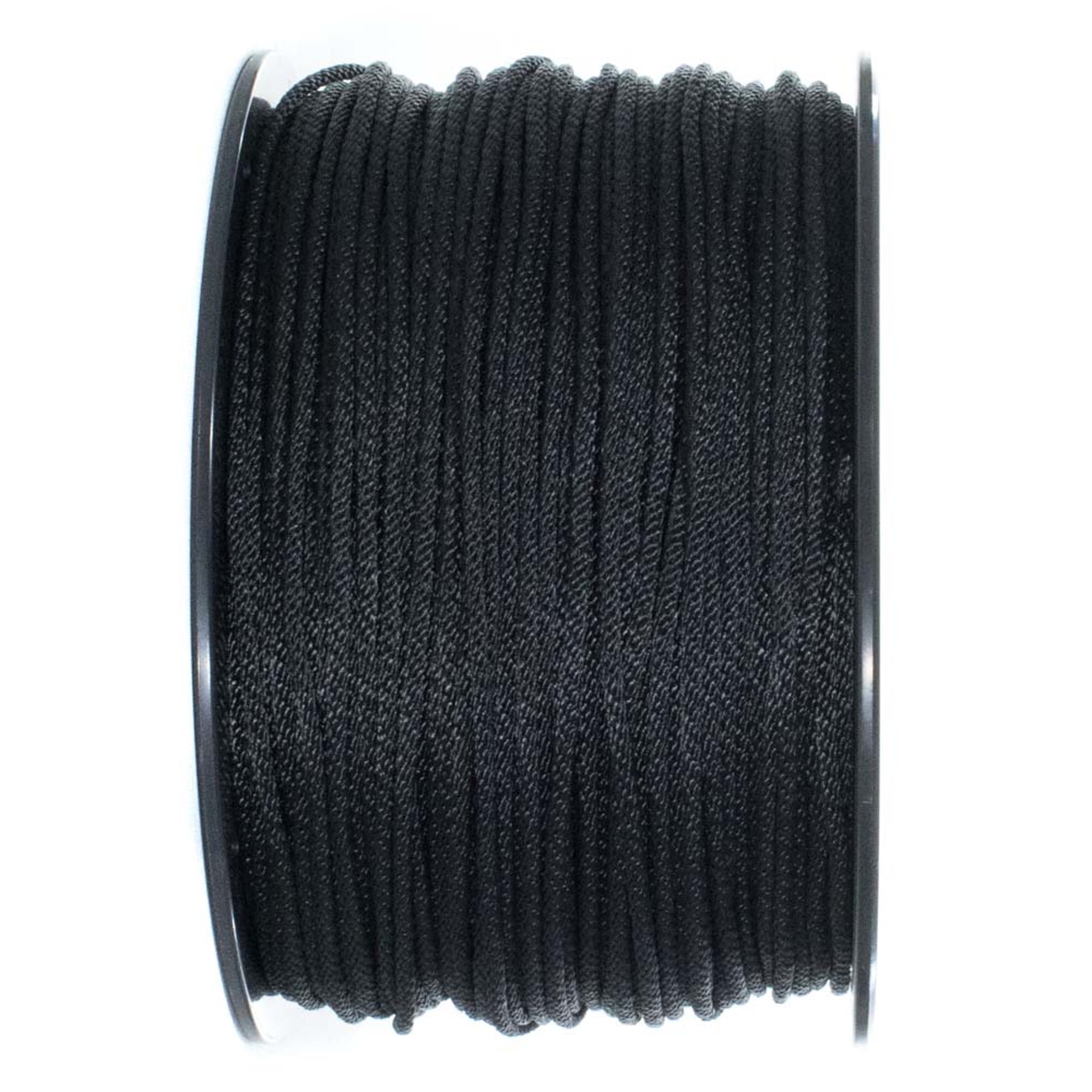 Golberg Solid Braid Black or White Nylon Rope 1/8-inch, 3/16-inch, 1/4 ...