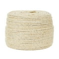 Golberg Twisted Sisal Rope Available in 1/4, 5/16, 3/8, 1/2, 3/4, and 1 ...
