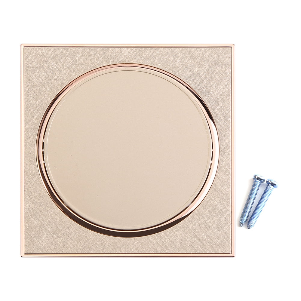 Gold 1 Gang 1 Way Touch Screen Wall Lamp Switch with PC Panel Home ...