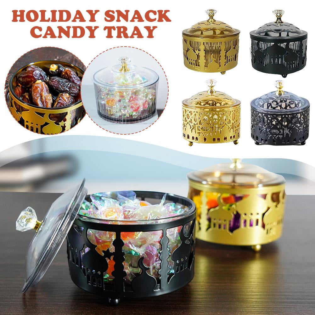 Gold 1 Middle Eastern Arab Eid Al-Adha Festival Snack Candy Tray Home ...