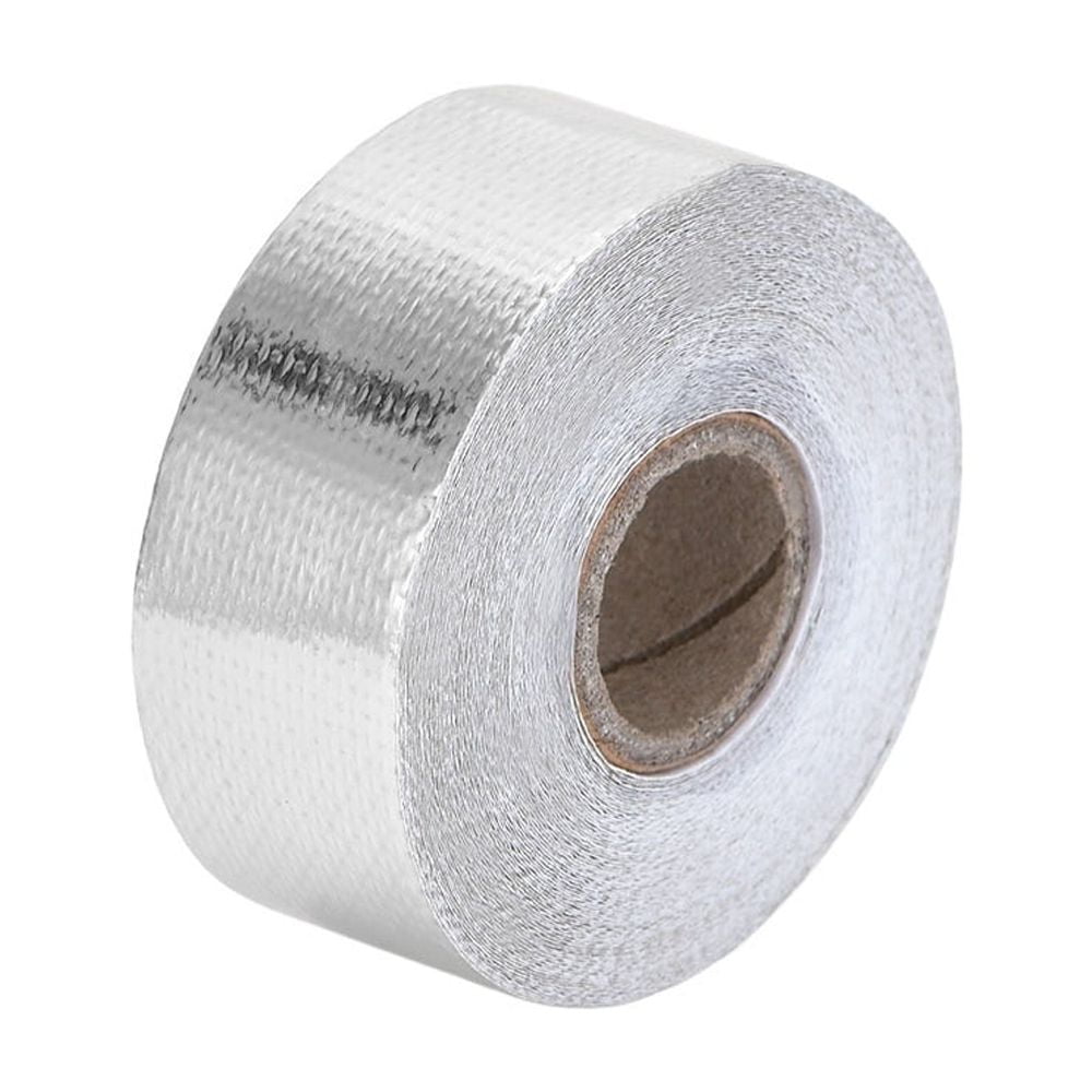 Gold 1'' Thermal Tape Air Intake Heat Insulation Wrap Reflective Heat ...