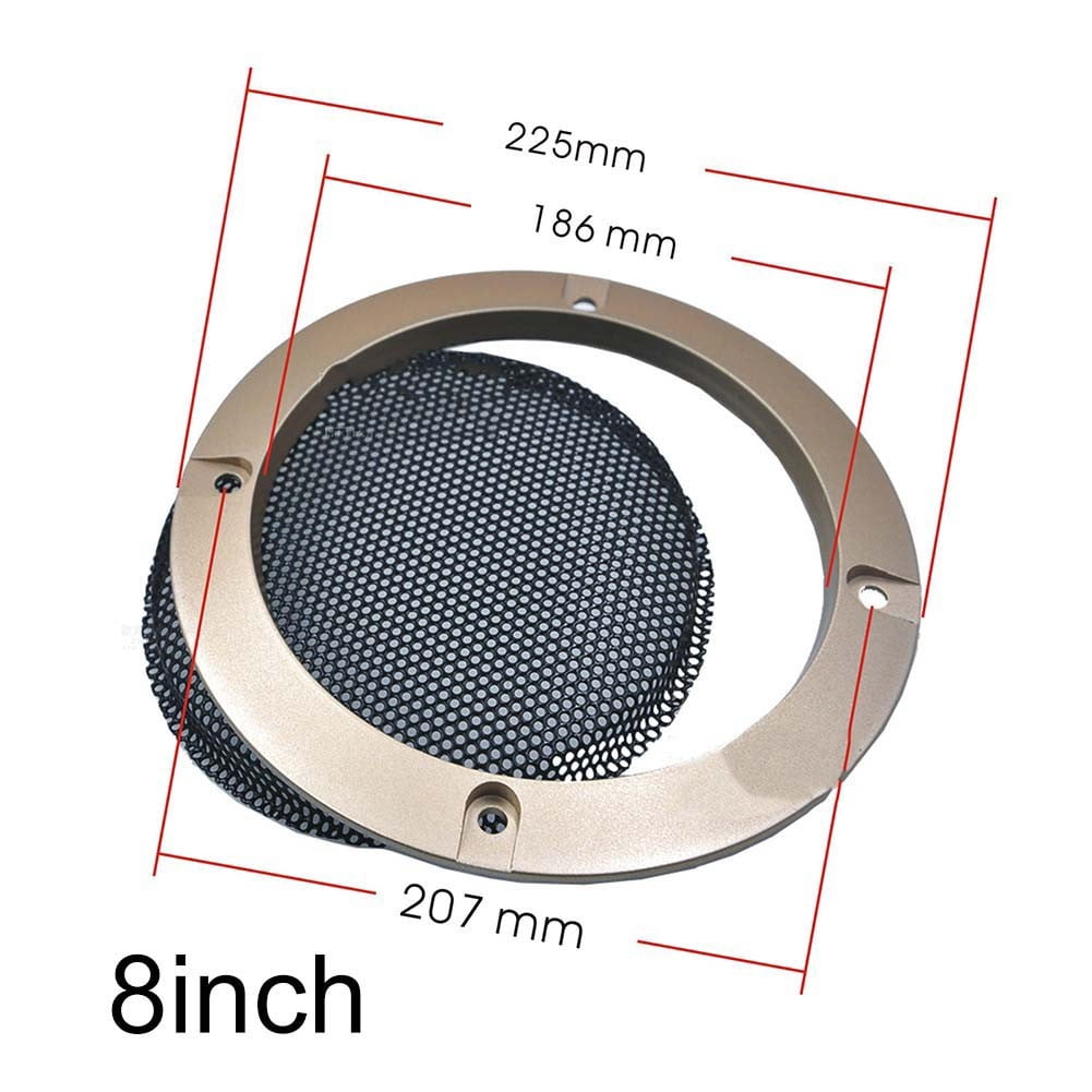 Gold 2 3 4 5 6.5 8 10 Inch Speaker Net Cover High-Grade Car Home Mesh ...