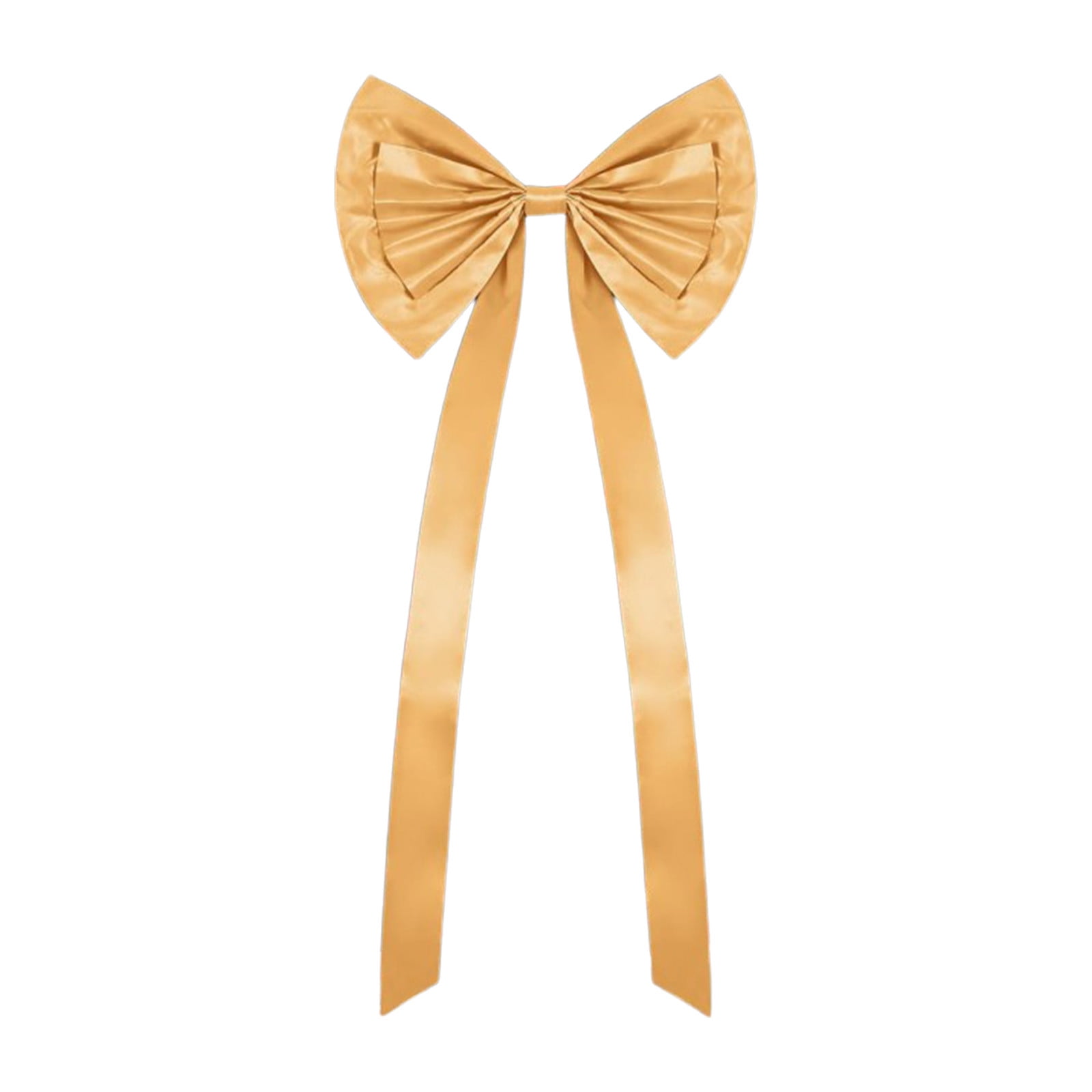 Gold 60X180Cm Oversized Christmas Bow, Red White Gold Polyester ...