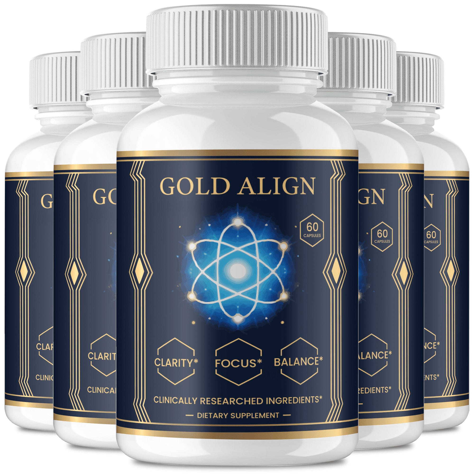 Gold Align Capsules, Official Gold Align Plus Supplement for Brain ...