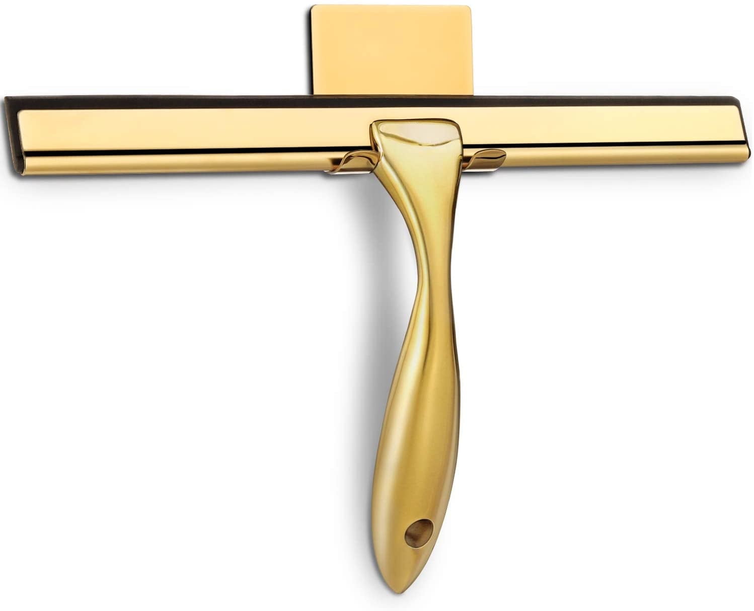 Gold All-Purpose Shower Squeegee for Shower Doors, Window and Car Glass ...