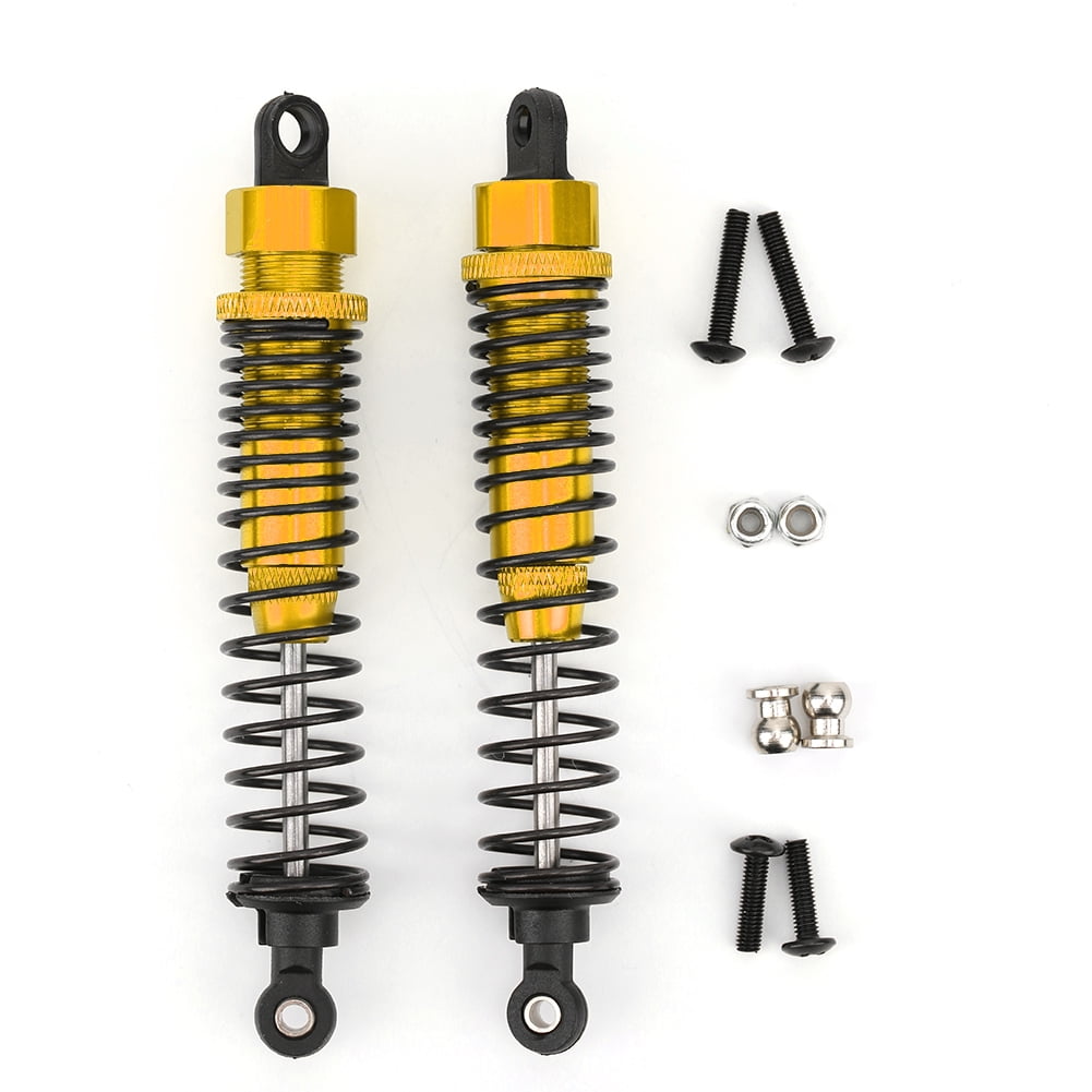 Gold Aluminum Alloy Rear Shock Damper, 108mm, Fits 1/10 Scale 4WD Off ...