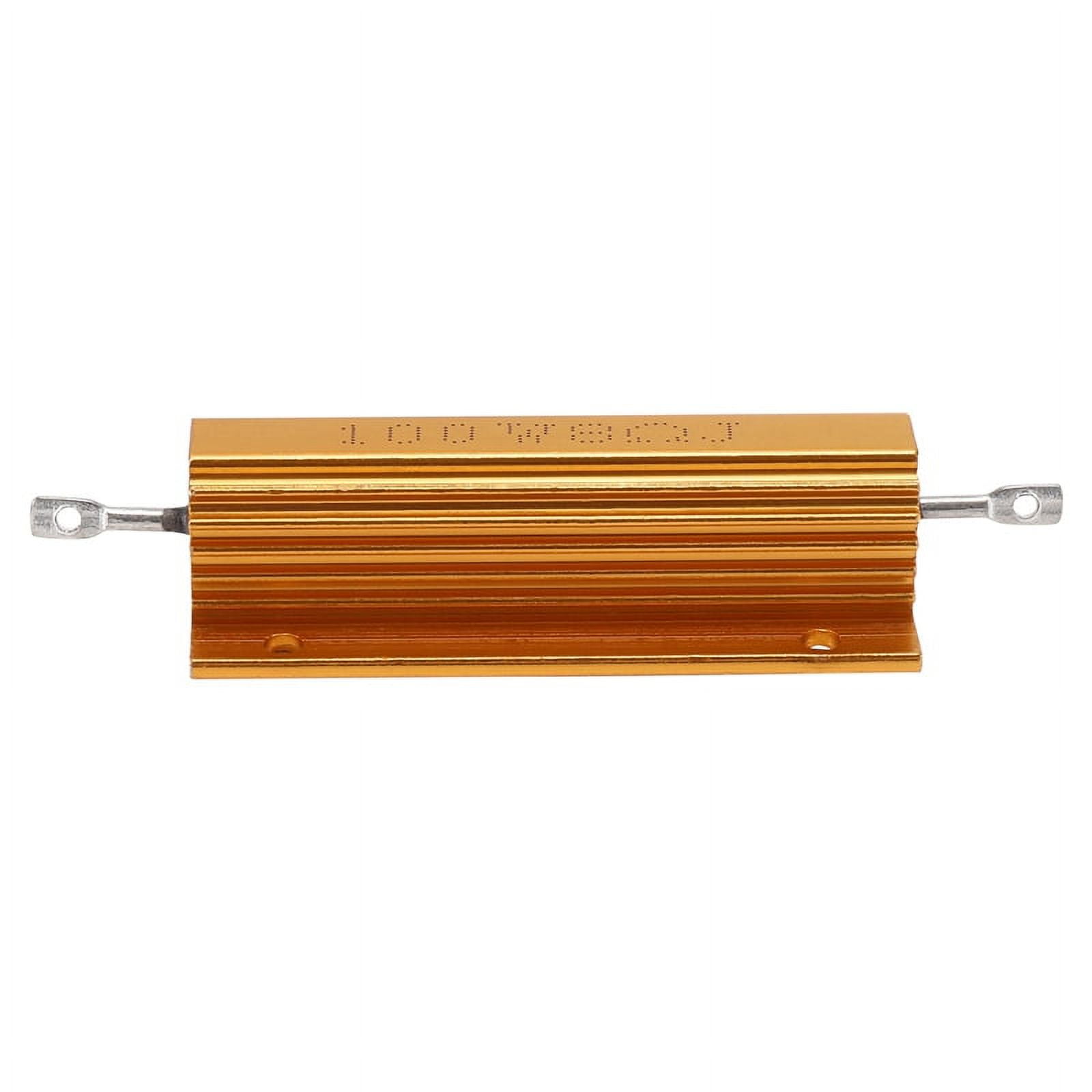 Gold Aluminum Clad Power Resistor Resistance 100W, 8 Ohm 8R,1X 100W ...