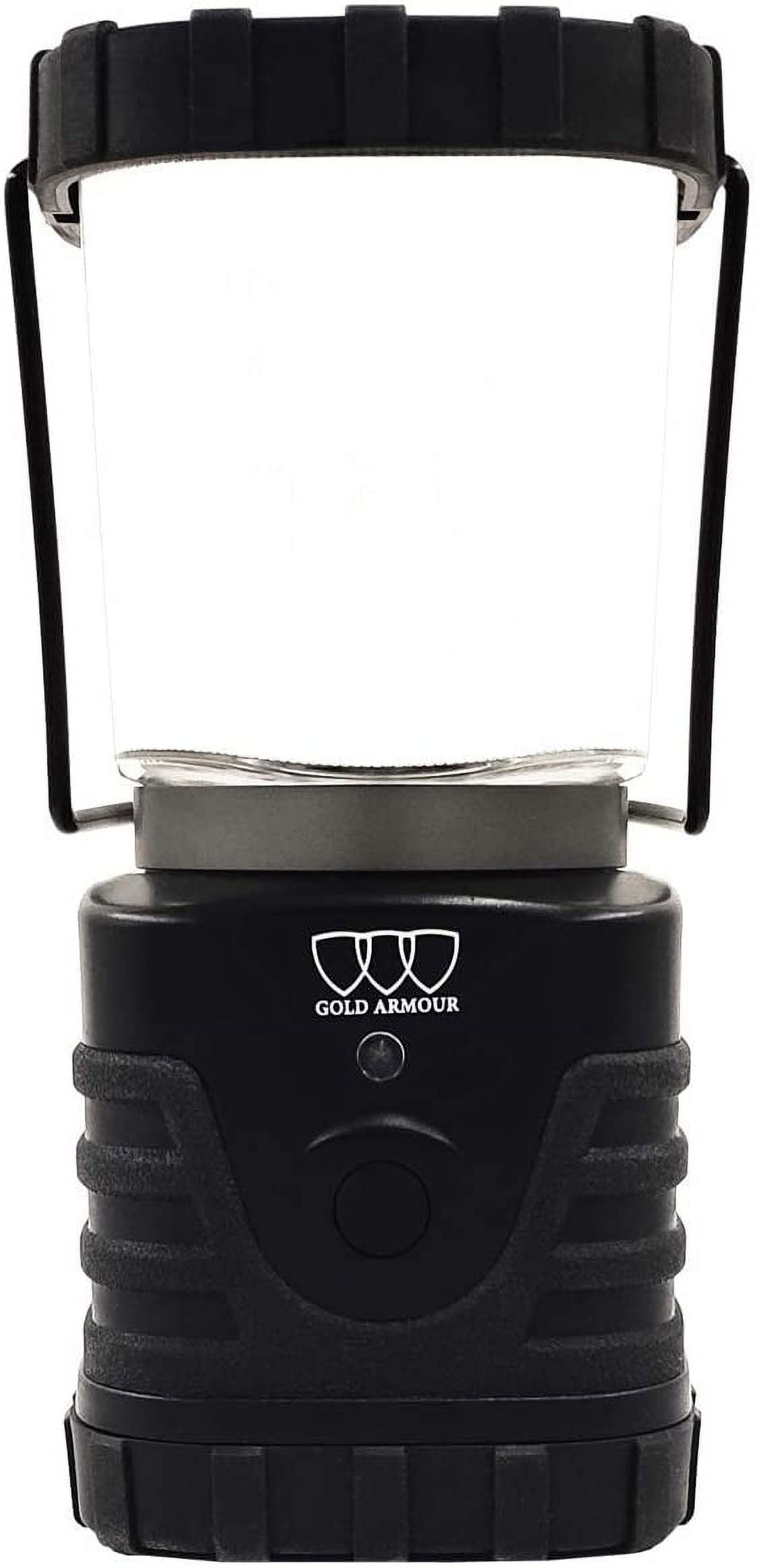Gold Armour LED Lantern, 1000 Lumens and 25 Hours Usage Camping Lights ...