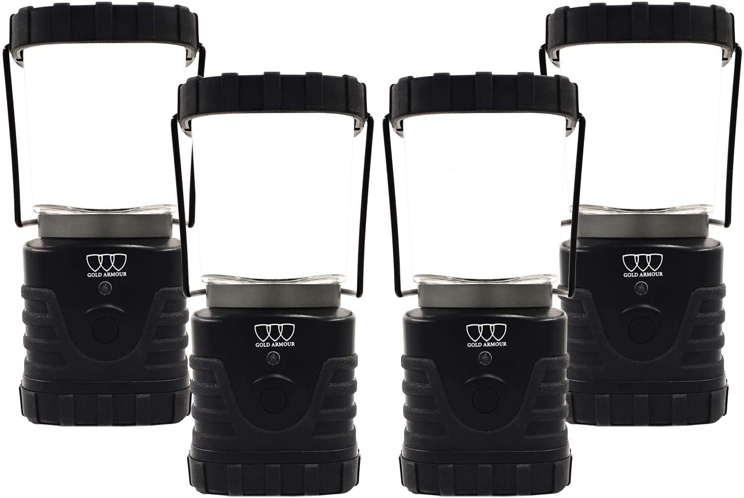 Gold Armour LED Lantern, 1000 Lumens and 25 Hours Usage Camping Lights ...